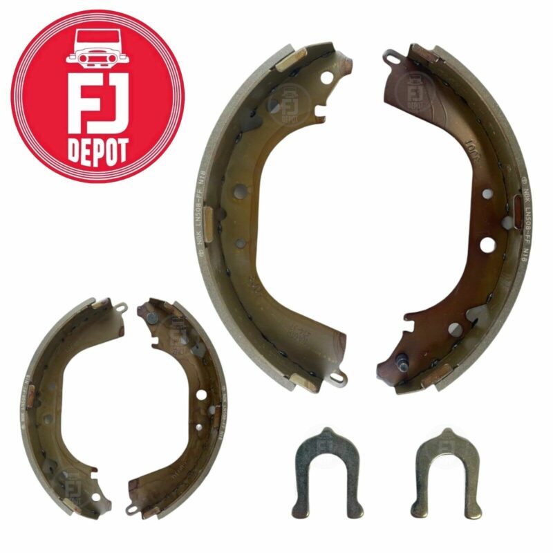 BRAKE SHOE KIT REAR FJ75 HZJ78 VDJ79 FJ80 FZJ100 GENUINE TOYOTA LAND ...