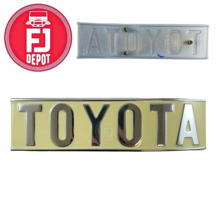 LAND CRUISER REAR QUARTER EMBLEM GASKET TOYOTA FJ40 FJ43 BJ40 OEM ...