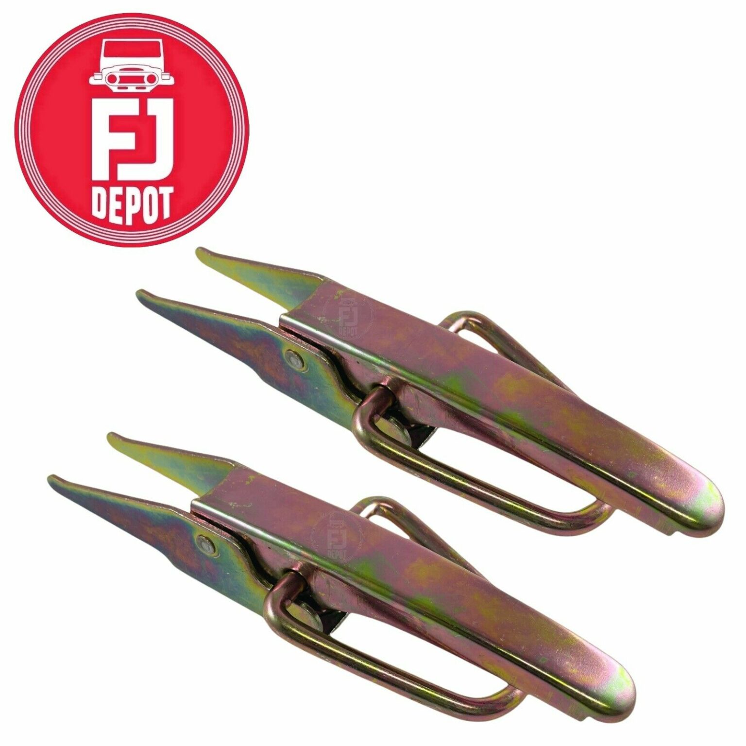 TOYOTA LAND CRUISER FJ45 BJ45 HJ45 HJ47 TAILGATE LOCK LATCH HANDLE PAIR ...