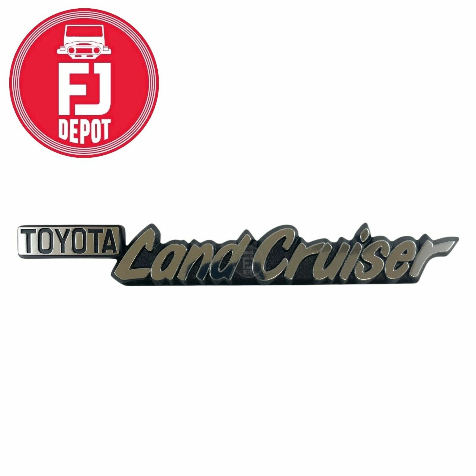 LAND CRUISER FENDER EMBLEM TOYOTA FJ40 FJ43 FJ45 BJ40 BJ42 HJ40 HJ47 ...