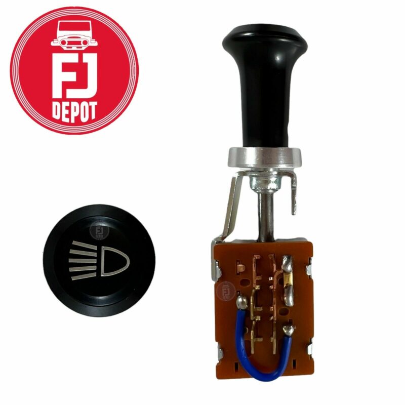 HEADLIGHT SWITCH WITH KNOB FJ40 FJ45 BJ40 TOYOTA LAND CRUISER GENUINE ...