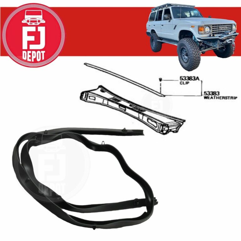 COWL TOP WEATHERSTRIP RUBBER SEAL TOYOTA LAND CRUISER FJ60 FJ62 HJ60 ...