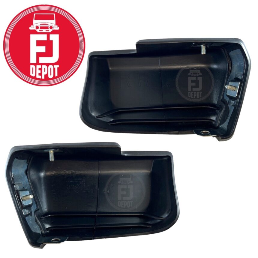 REAR BUMPER END CAP FJ62 HJ60 TOYOTA LAND CRUISER OEM GENUINE PAIR LH ...