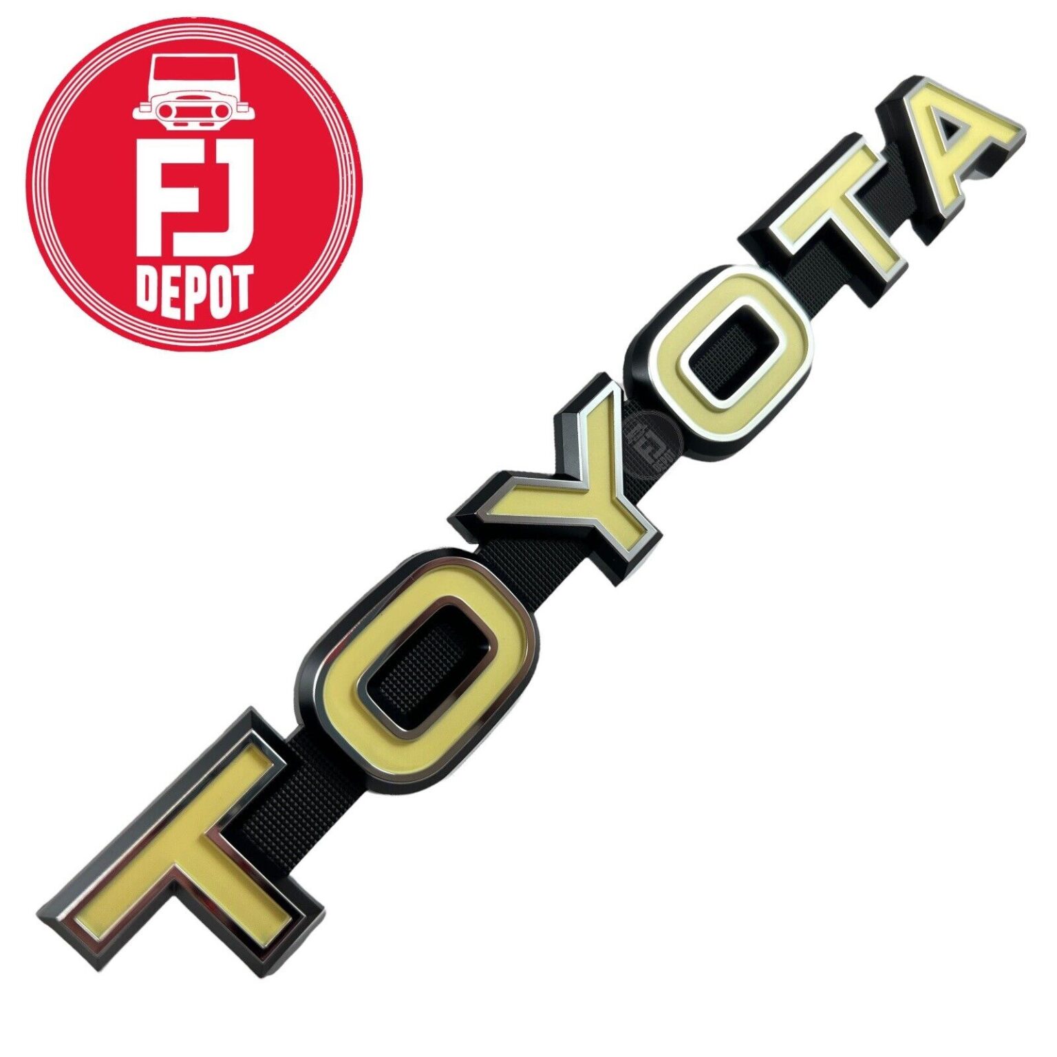 FRONT GRILLE EMBLEM FJ40 FJ43 FJ45 BJ42 TOYOTA LAND CRUISER OEM GENUINE ...